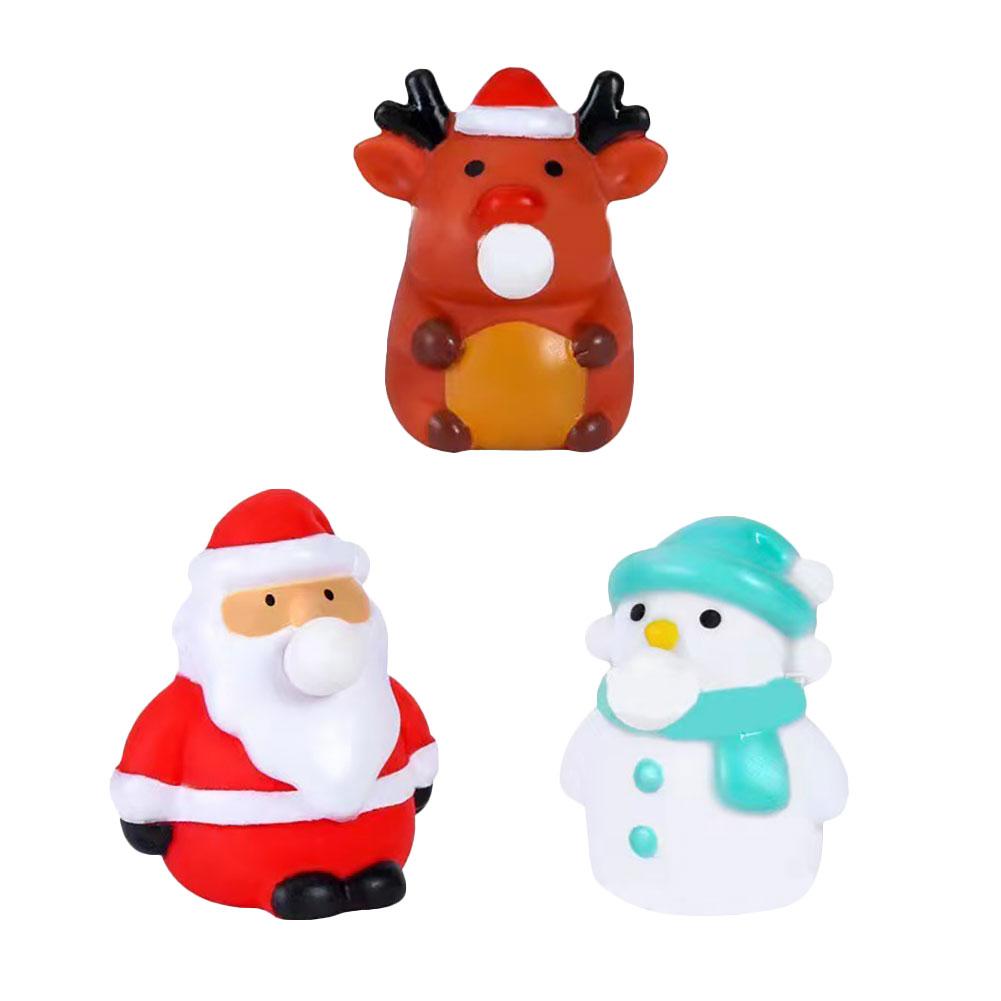 Christmas Squeeze Toys Game Props TPR Soft Glue Tricky Toys for Kids ...