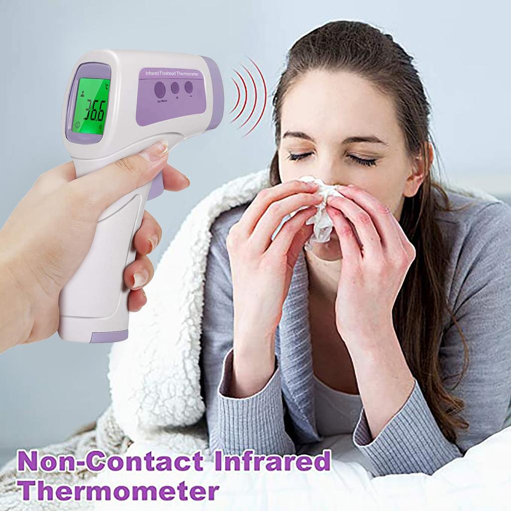 Non-Contact Forehead Infrared Electronic Heat Detection Handheld ...