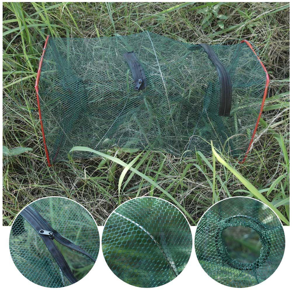 Buy Outdoor Equipment Zipper Desig Fishing Tackle Fish Net for Crayfish ...