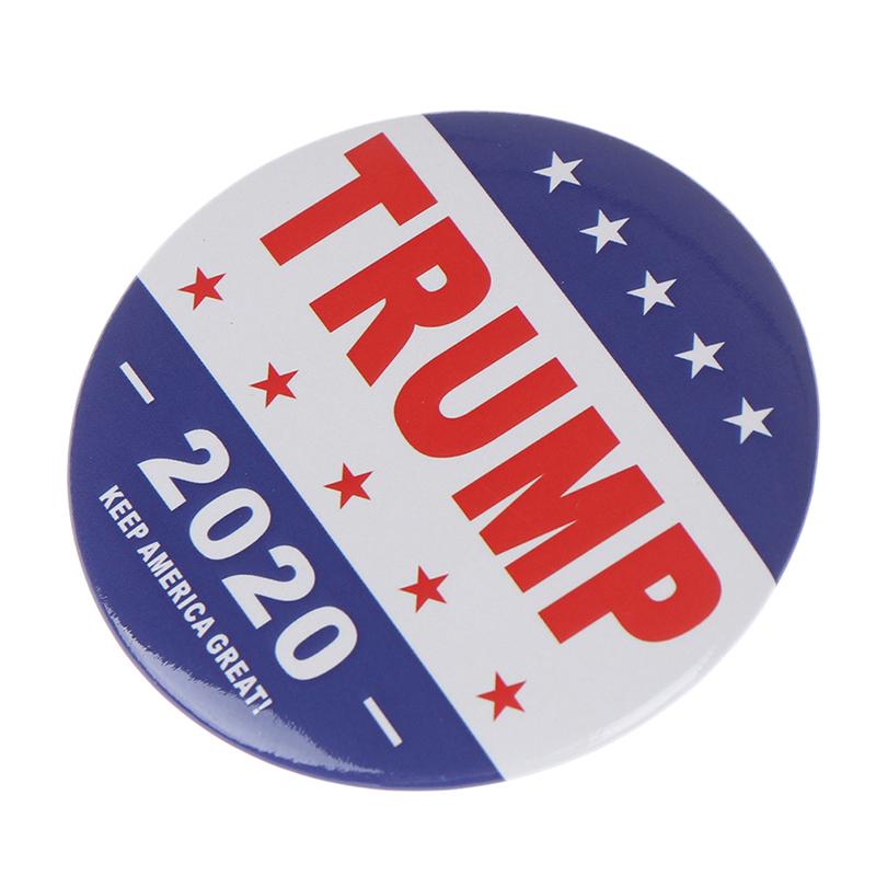 Buy 1Pc Easy To Use Trump Pin Badge With A Butterfly Clasp On The Back ...