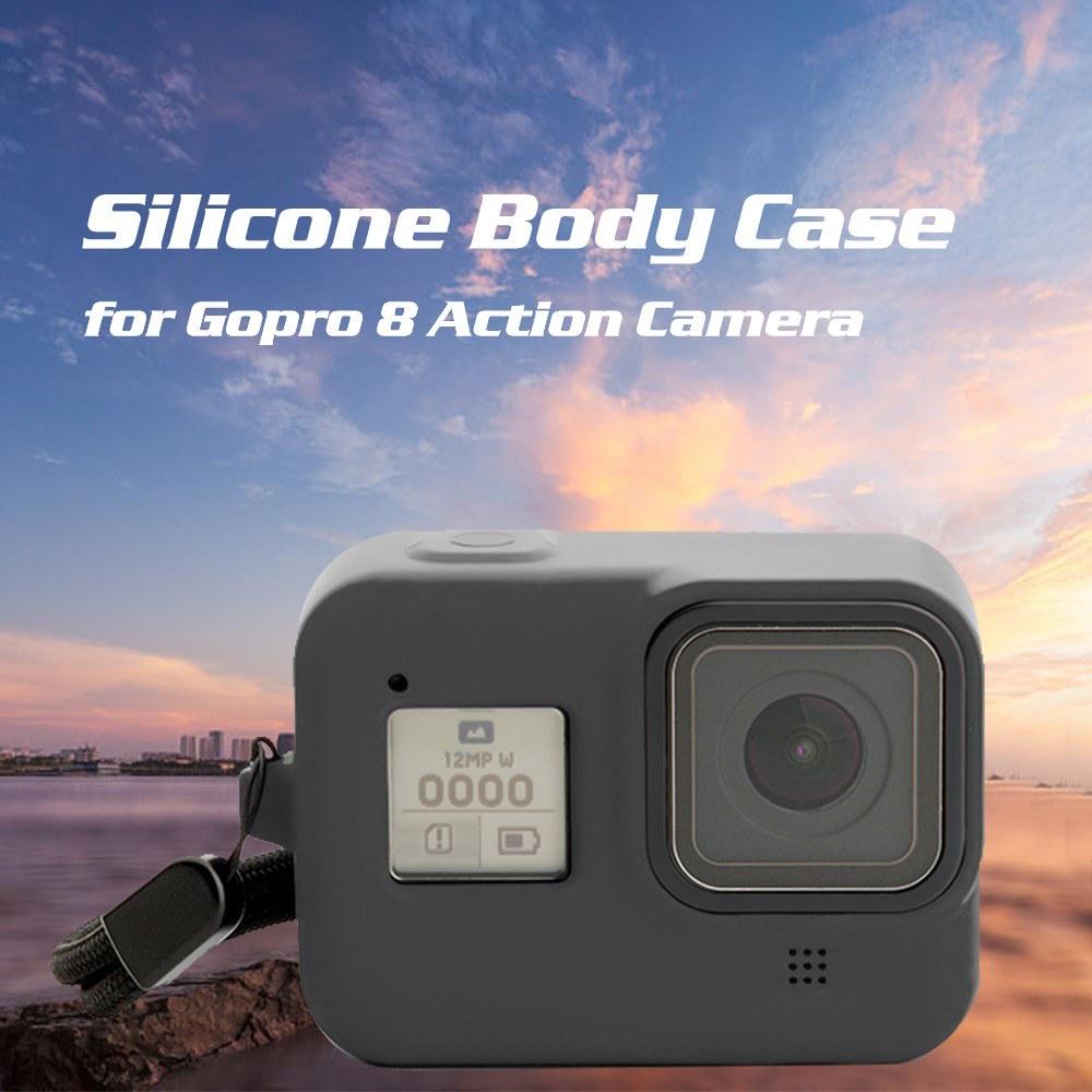 Cheap Silicone Body Case Gopro Hero 8 Protective Full Cover Silica ...