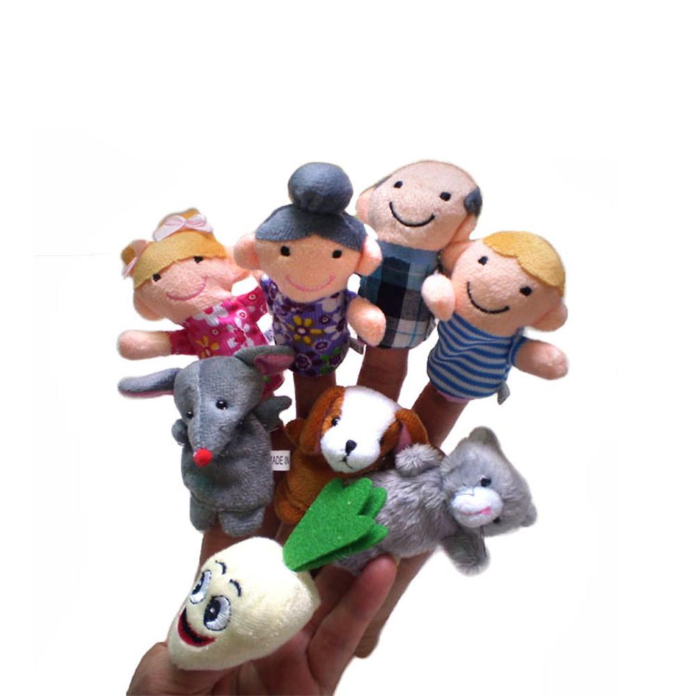 Buy 8 Pcs Finger Even Storytelling Toys Hand Puppet For Baby's Gift at ...