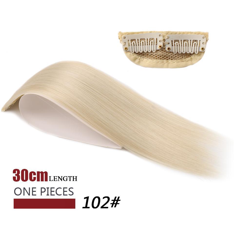 Buy Synthetic Hair Pad Hair Piece Top Two Side Invisible Thickened ...