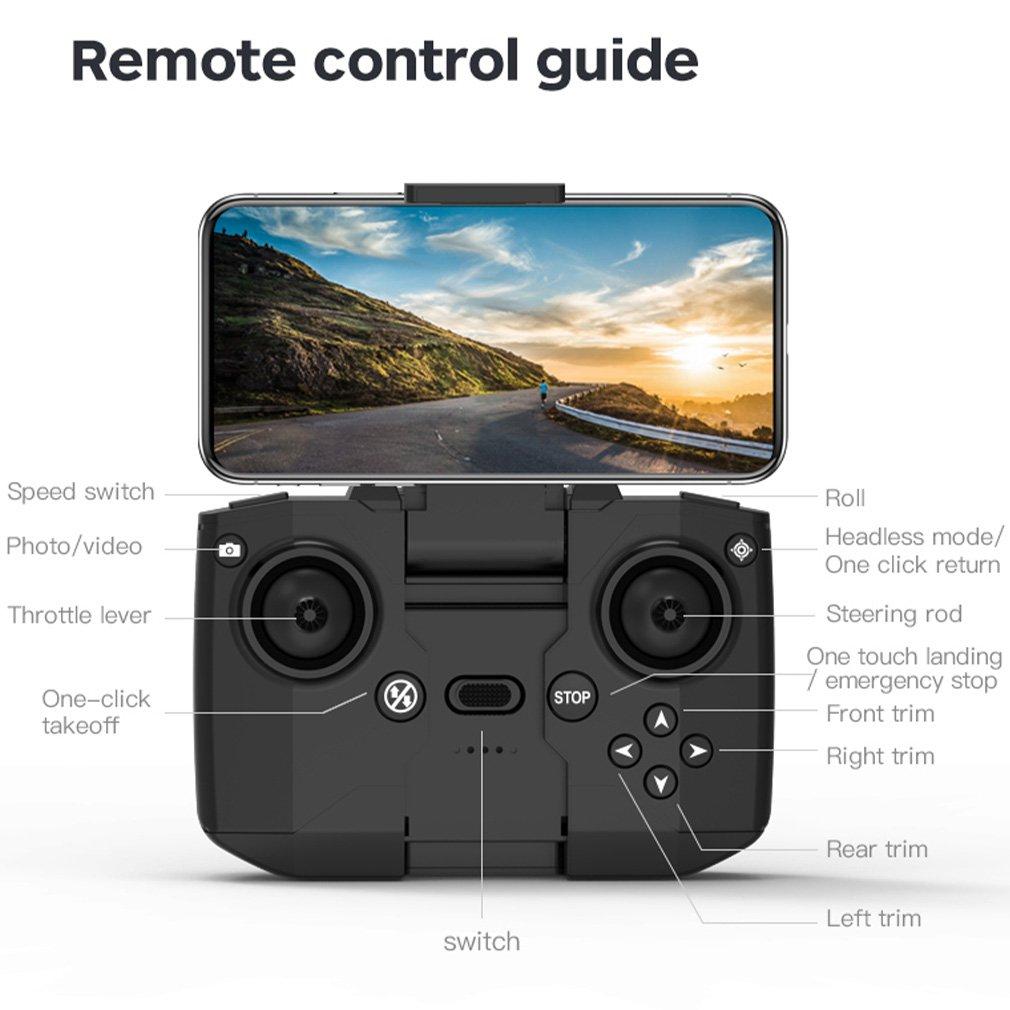 K9 Drone 4K Yüksek Çözünürlüklü Çift Kamera WiFi FPV Hava Basıncı ...