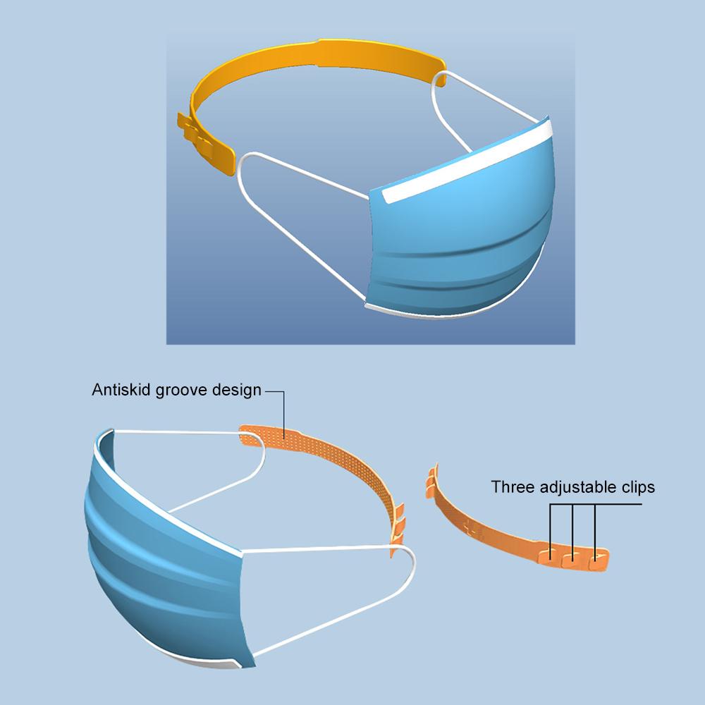 Buy 1PC Face Mask Ear Hooks Buckle Mask Fixing Buckle Adjustable Ear ...