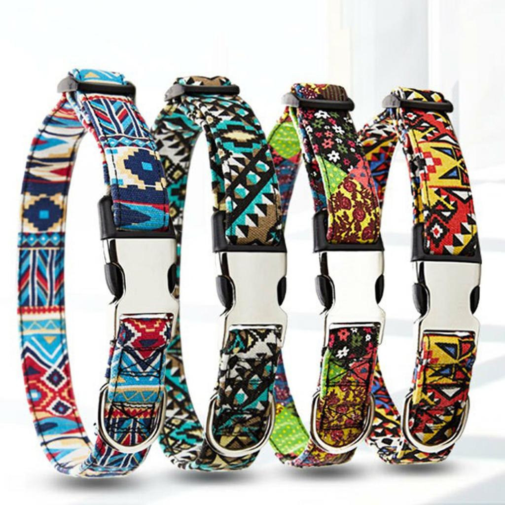 Buy AA BB Dog Collar Engraved ID Tag Nameplate Reflective Metal Buckle ...