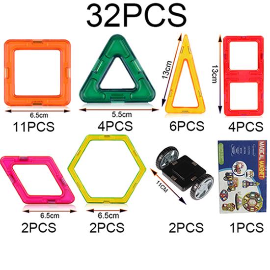 Cheap Big Size Magnetic Designer Construction Set Magnets Magnetic ...
