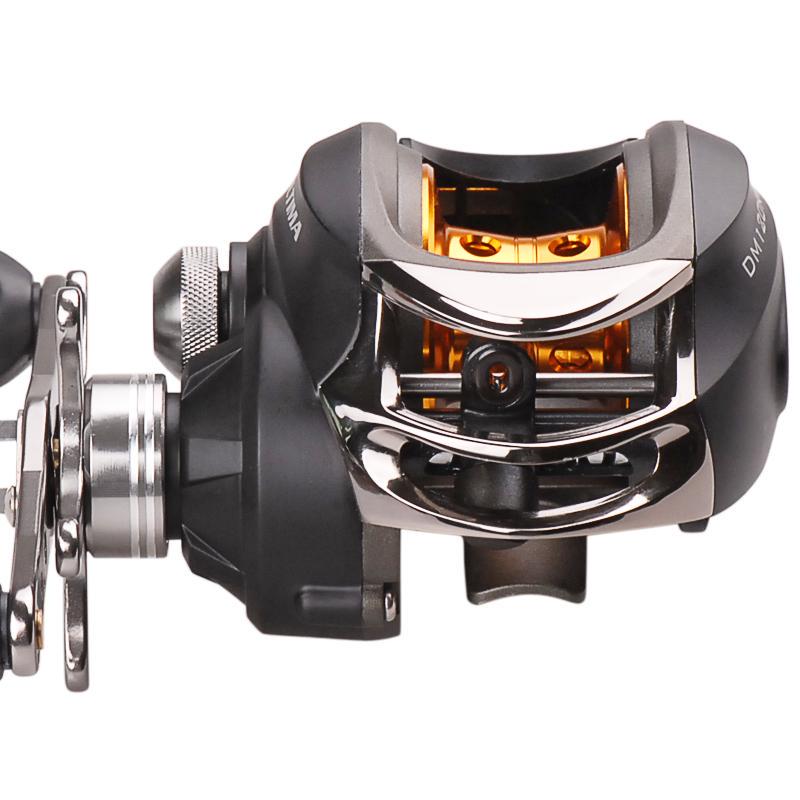 Buy DMK ALTIMA Baitcasting Fishing Reel 9+1BB 6.3:1 Drag Power 5kg Carp ...