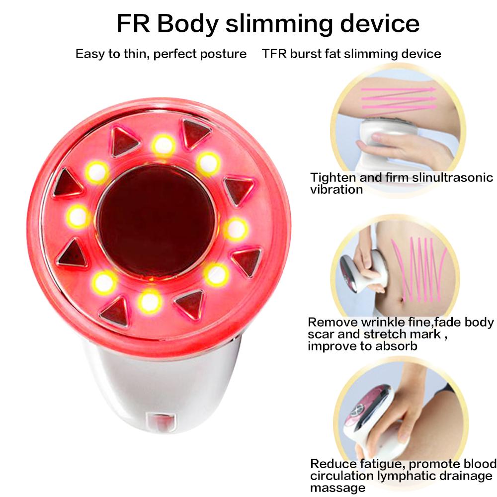 Buy Ultrasonic Body Massager Muscle Stimulator Radio Frequency LED ...