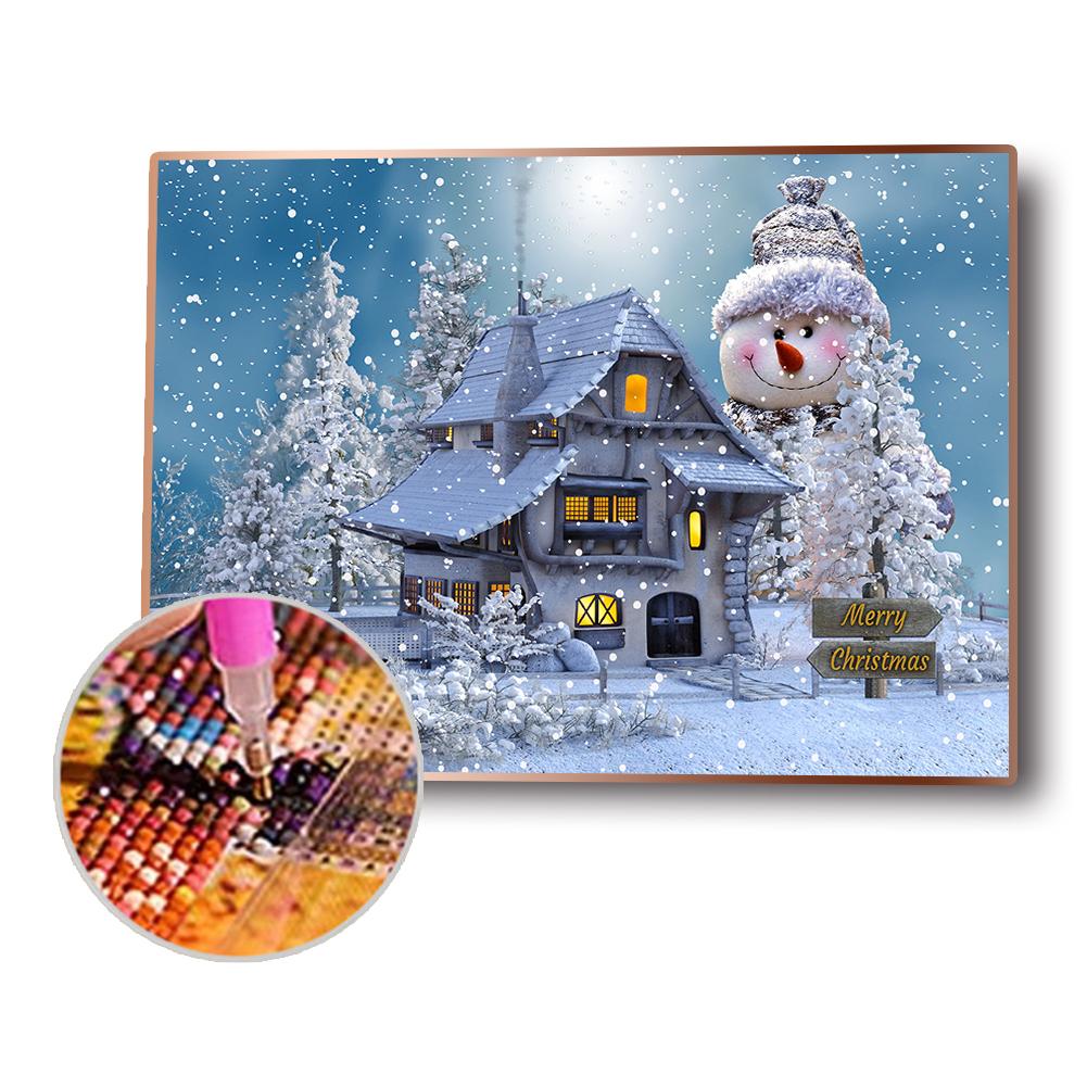 Buy 5D DIY Diamond Paicture Scenery Series Full Round Diamond ...