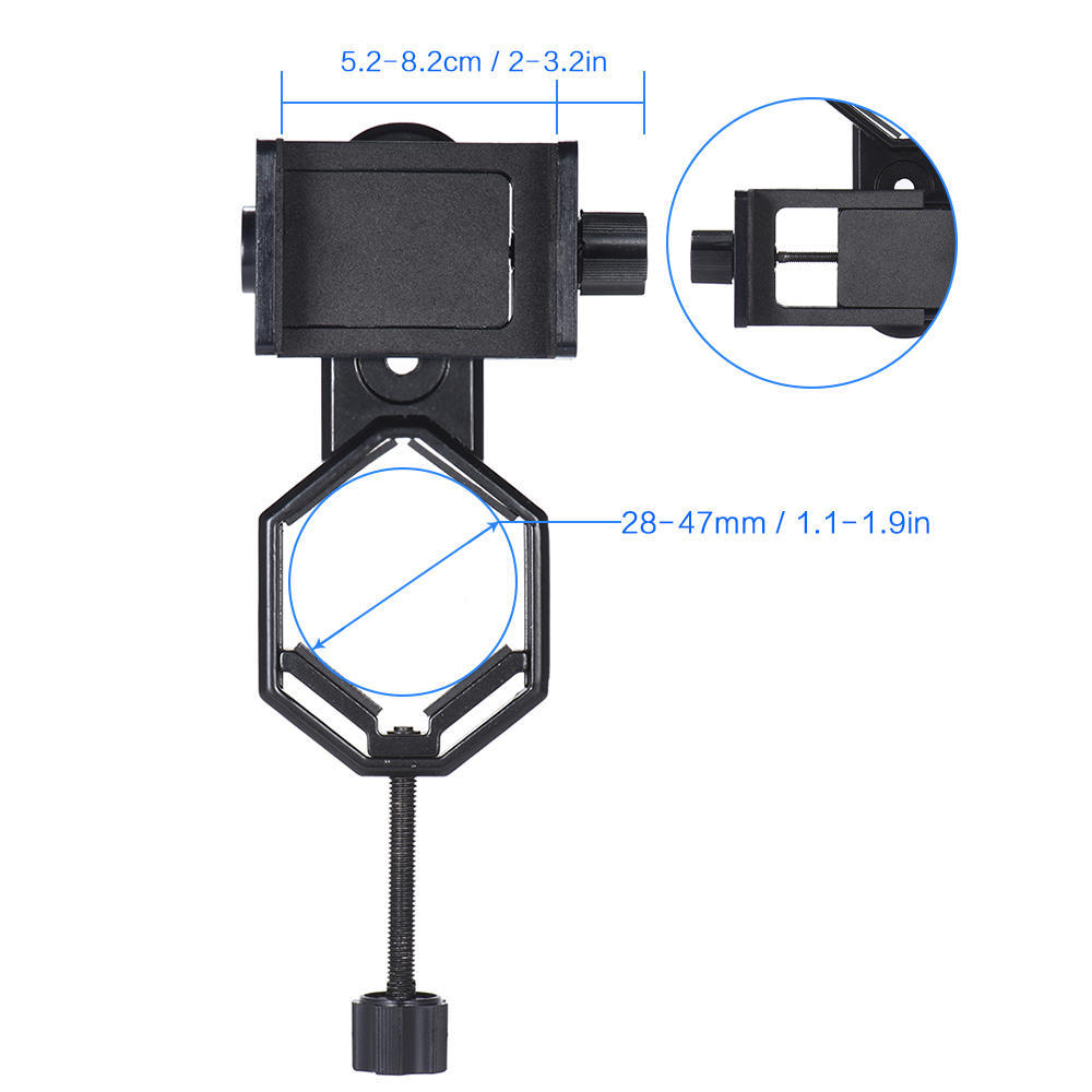 Satın alın Adjustable Microscope Monocular Holder Clamp Clip Mount ...