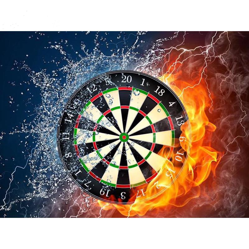 Buy Diy Full Drill Diamond Painting Embroidery Dart plate Cross Stitch ...