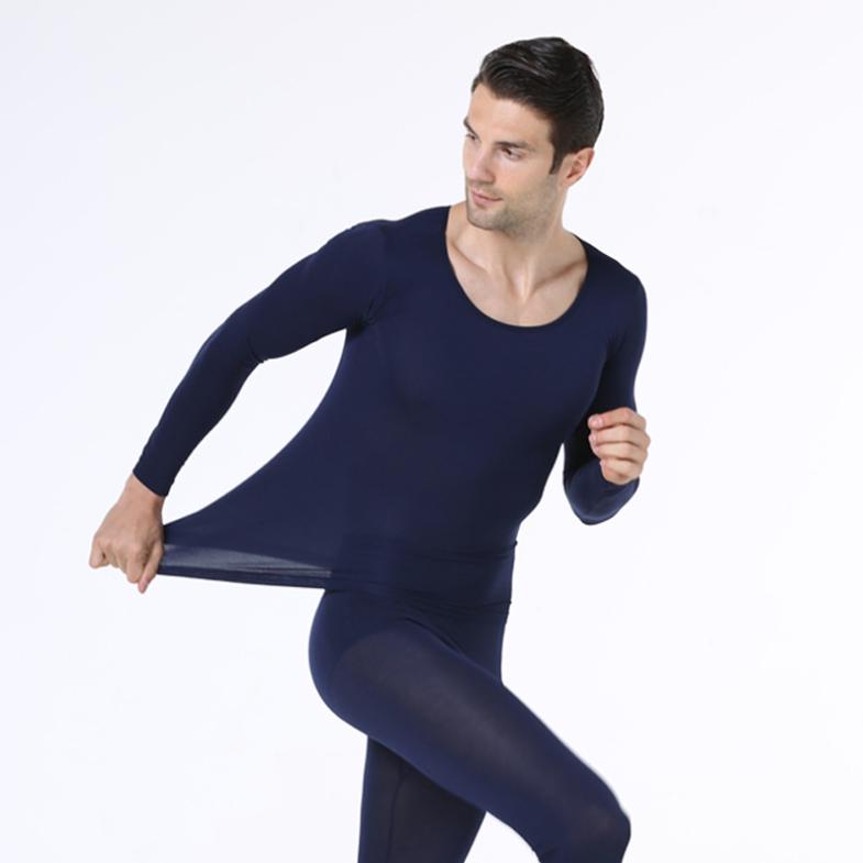 Buy Seamless Elastic Thermal Inner Wear Thermal Underwear Suit For ...