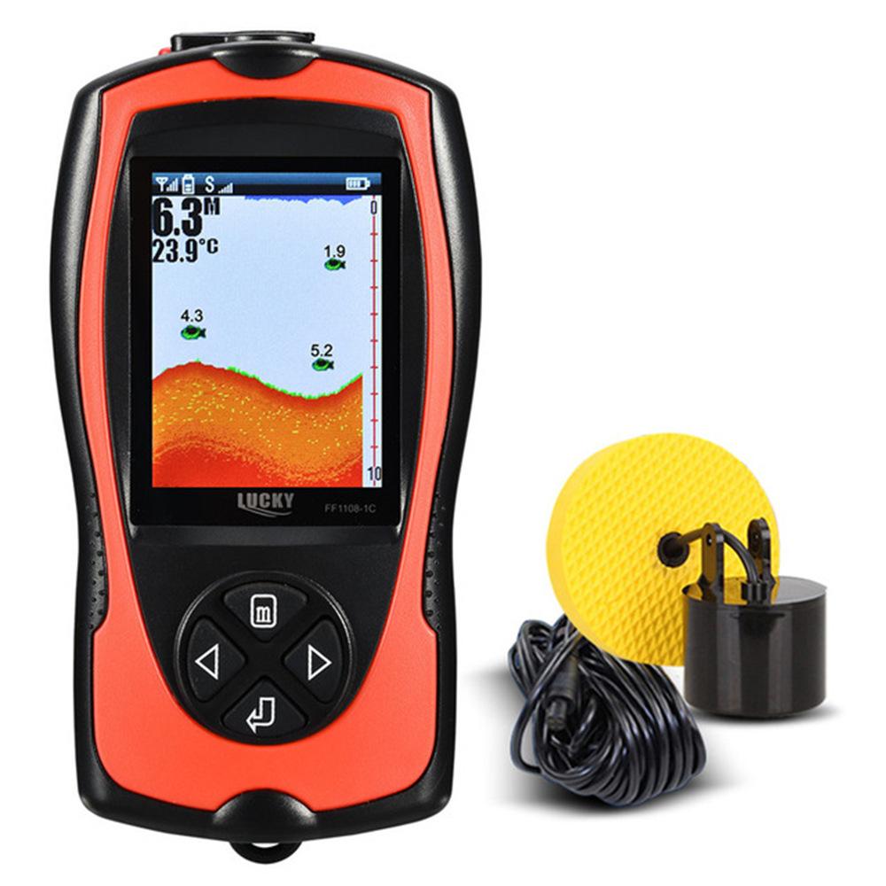 Sonar For Fishing 45M Water Depth Echo Sounder Fishing Finder Portable ...
