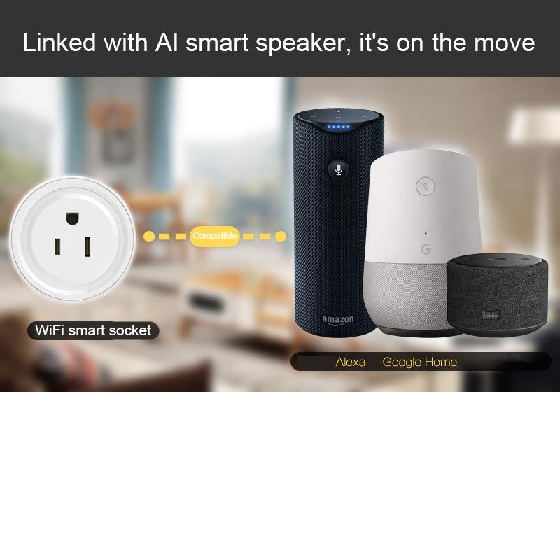 Buy Home Assistant Practical Smart Wifi Plug Socket Switch Remote ...