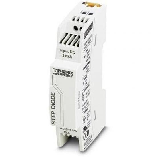 Buy Redundancy module din rail phoenix contact step-diode/5-24dc/2x5 ...