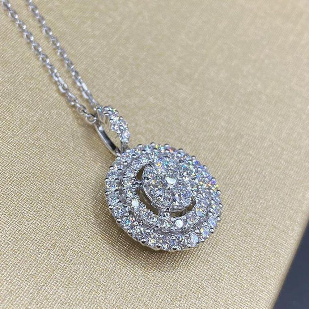 Cheap Gift Wedding Jewelry Party Hollow Annular Rhinestone Pendants ...