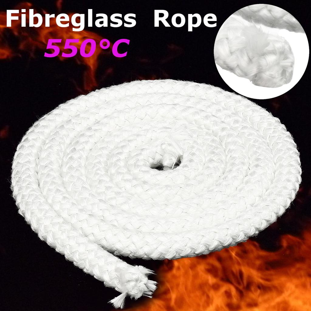 Buy 2M 12.7mm Wood Fire Stove & Heater Door Rope Seal High Density ...