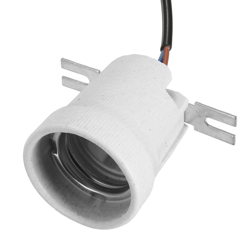 Buy E27 300W Reptile Ceramic Heat Lamp Holder W/ Light Switch Socket ...