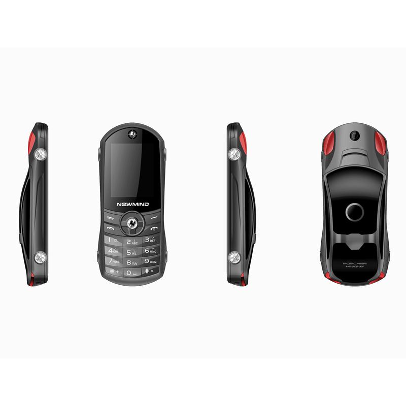 Buy Newmind F8 Unlocked Bar Phone Dual Sim Sports Car Mini Mobile Cell ...