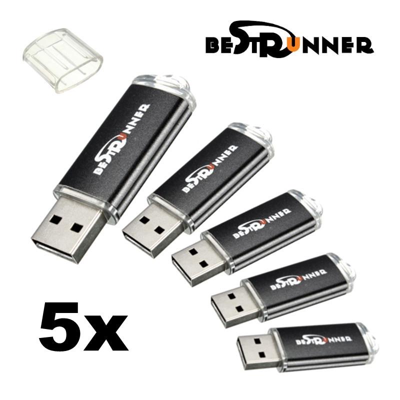 Buy 1/5/10 PCS Bestrunner Pen Drive Micro Usb Flash Drive 128MB ...