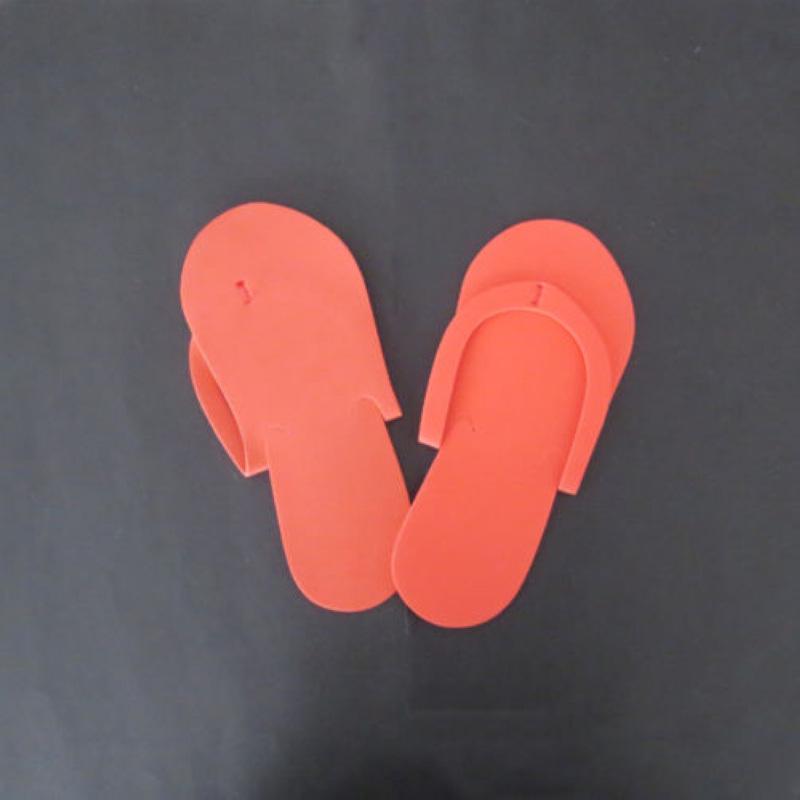 Buy One Size 6 Pairs Disposable Foam Slippers for Salon Spa Pedicure ...