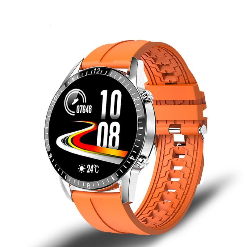 Buy New Smart Watch Men Full Touch Round Screen Bluetooth Phone Call ...