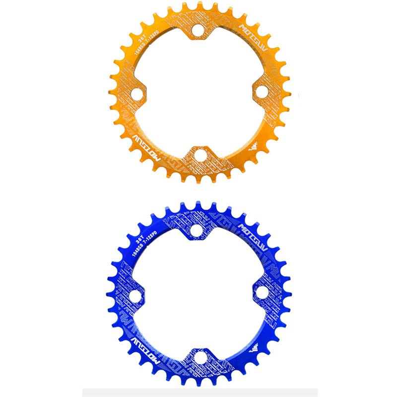 Buy Chainring Round 30T 32T 34T 36T 38 Tooth Narrow N Wide Ultralight ...