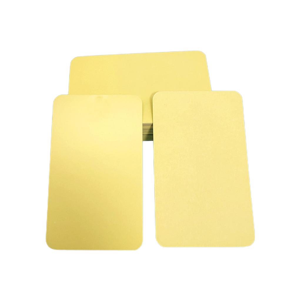 Satın alın 100 Sheets Colorful Notes Cards Punchable Blank Words Cards ...