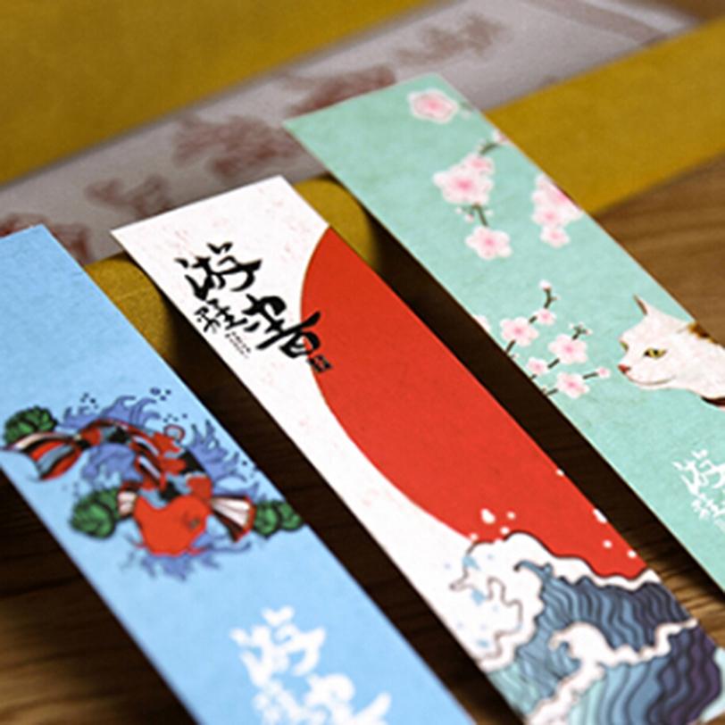 Buy 30pc/Box Japanese Style Bookmark Book Mark Page Magazine Note Label ...