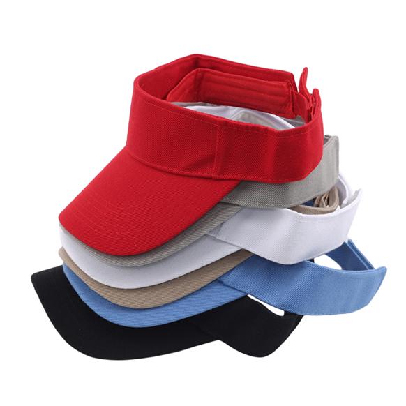 Buy Unisex Simple Sunhat Empty Top Adjustable Hat Multicolor Cap Summer ...