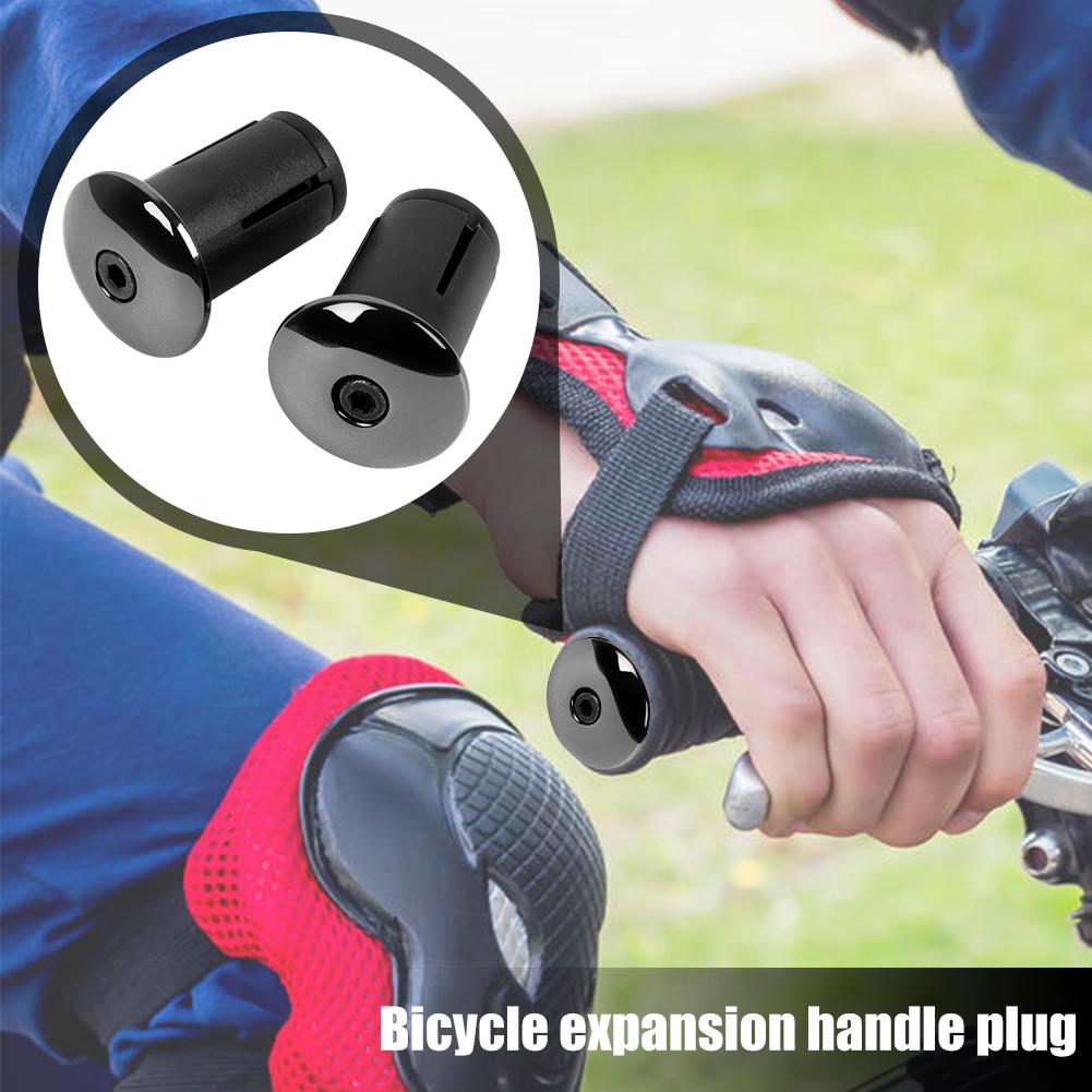 Satın alın 2pcs Bicycle Bar End Plugs Aluminum MTB Road Bike Handlebar ...