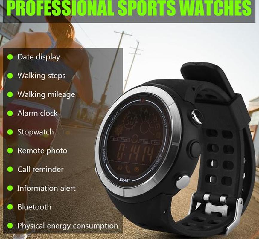 Smart Watch Fashion Watch Outdoor Sports Casual Waterproof Push Message ...