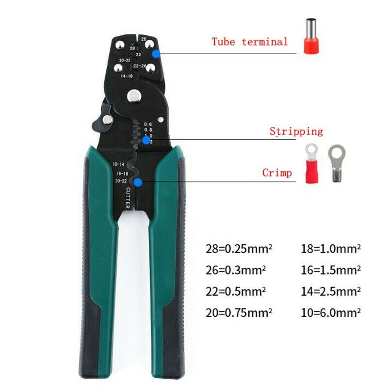 Buy 1000PCS Electrical Wire Plier Terminals Set Insulated Crimping ...