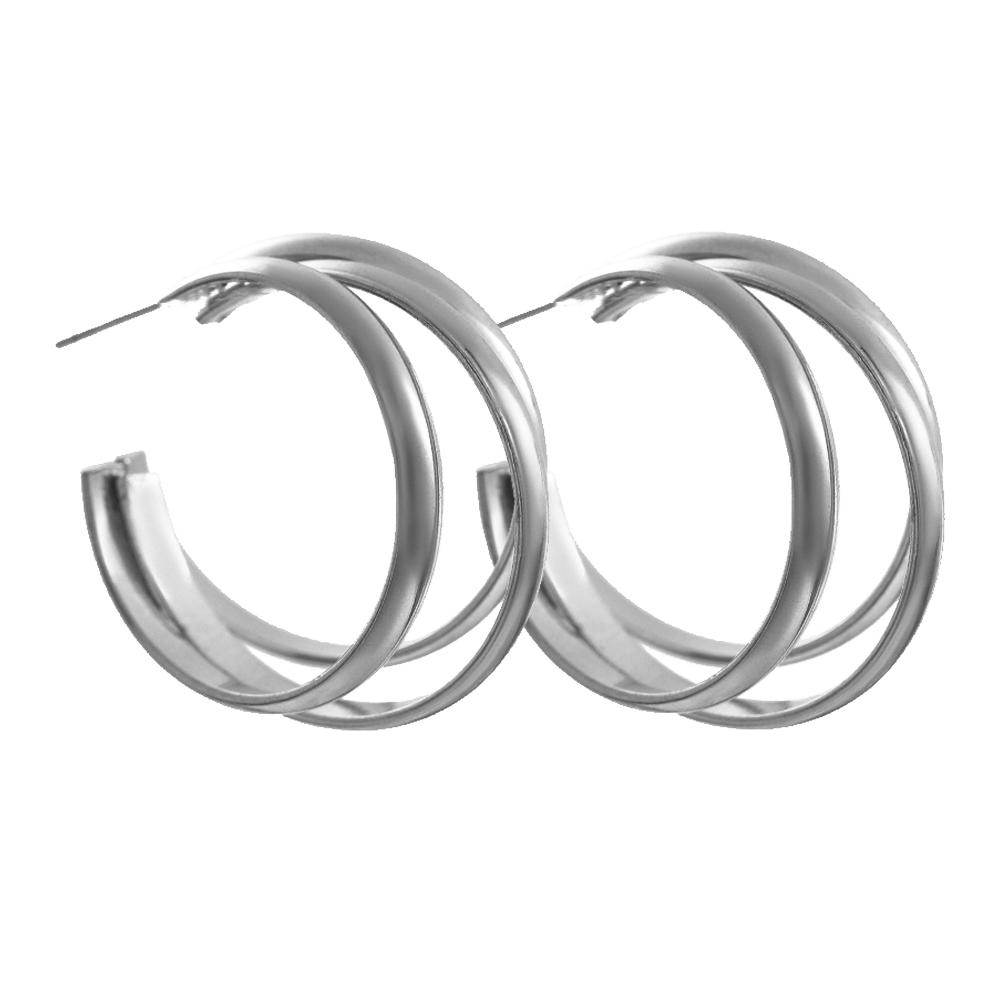 Satın alın Retro Earrings Cold Wind Golden Earrings Exaggerated High ...
