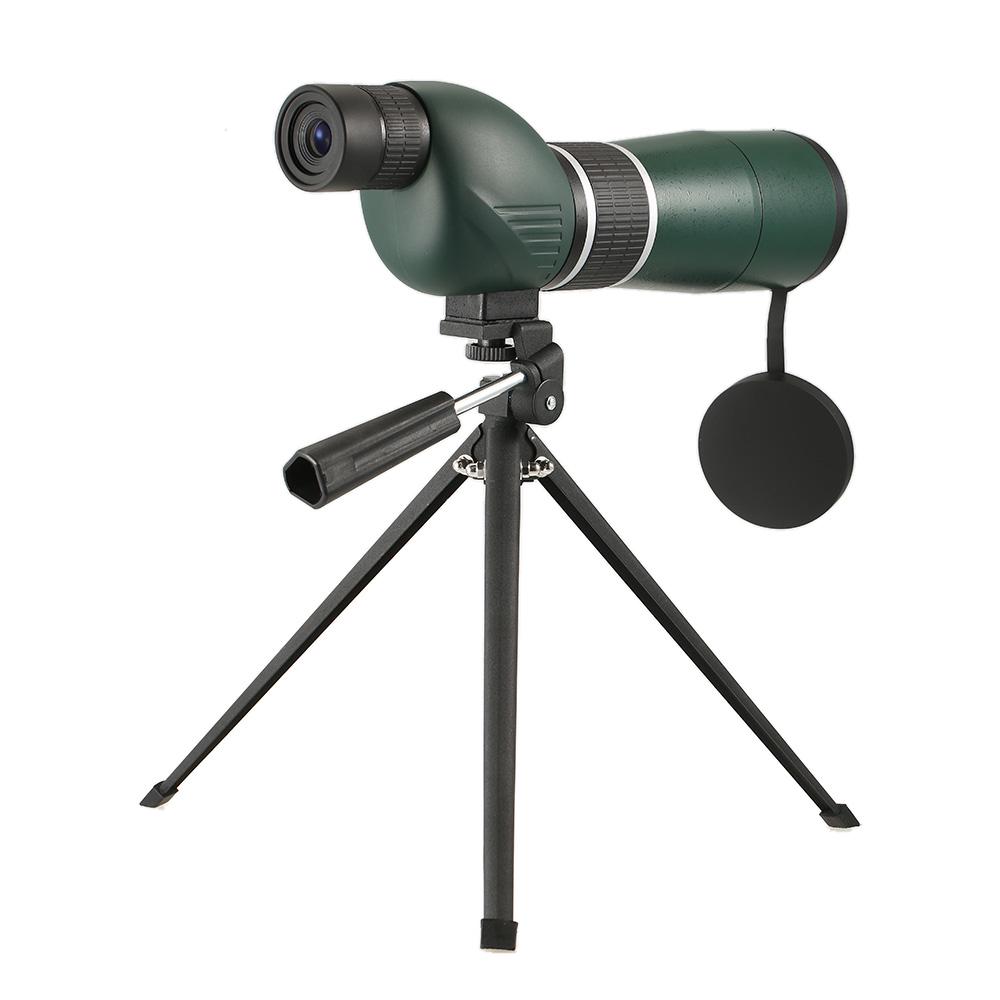 20-60x60 Straight / Angled Spotting Scope Tripod Portable Travel Scope ...