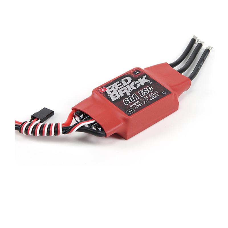 Buy 1pcs Red Brick 50A/70A/80A/100A/125A/200A Brushless ESC Electronic Speed Controller 5V/3A 5V ...