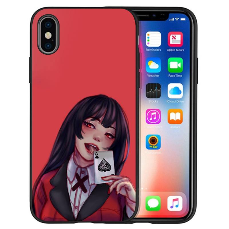Kakegurui Phone Case For IPhone 12 Pro X XS Max XR 7 8 Plus IPhone 12 ...
