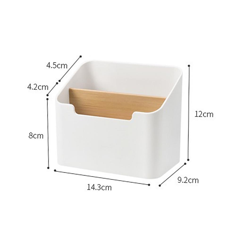 Desk Remote Control Holder Storage Box Stand Home Office Stationery ...