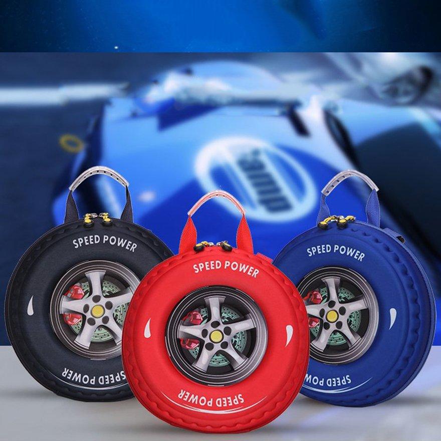 Buy HEI Children'S Backpack 3D Car Tire Bag Children School Backpack ...