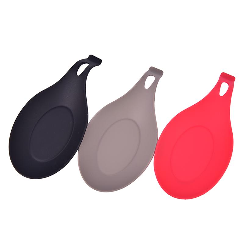 Buy Silicone Spoons Spatula Pads Spoon Mats Insulation Mats Saucers ...