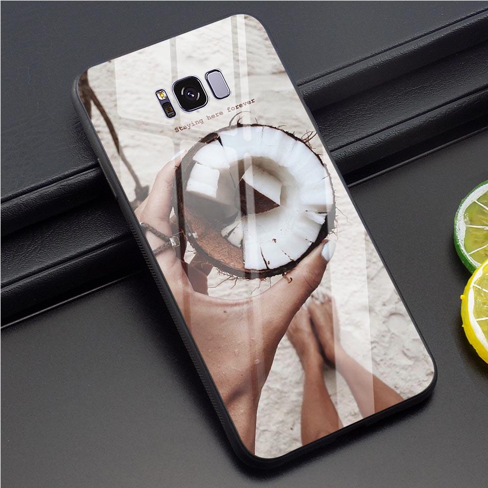 Buy Fruit Coconut Phone Case For Samsung Galaxy A70 9 10 S8 S9 A30 A40 ...