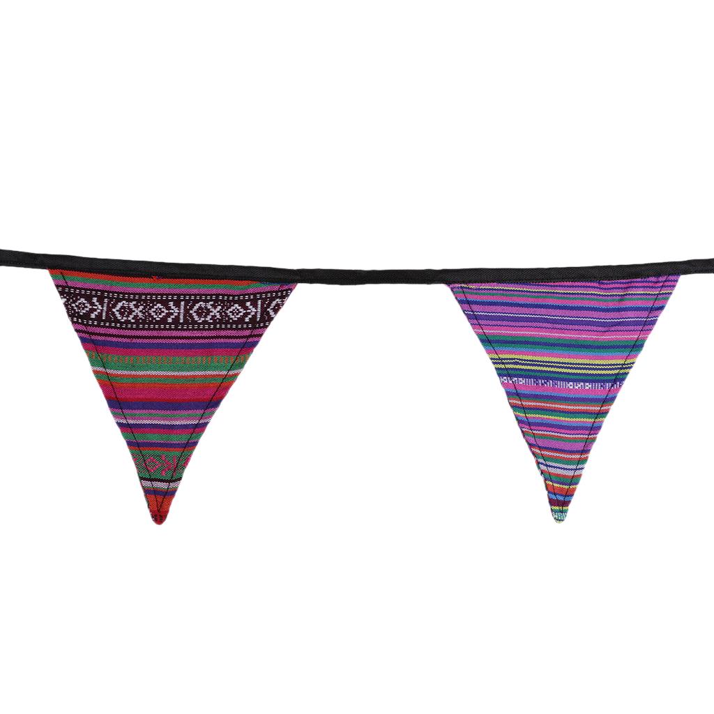 Buy Calico Bunting Floral Autumn Banner Patchwork Garland Gingham Home ...