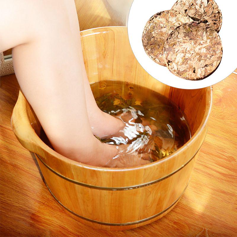 Buy 1Pc Moxa Mugwort Herb Wormwood Dried Leaves Cake Foot Bath Soak SPA ...