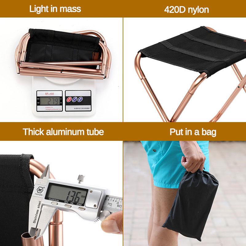 Buy Portable Outdoor Foldable Portable Train Seatless Artifact Beach ...