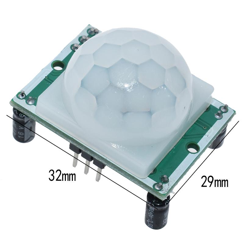 HC-SR501 Adjust IR Pyroelectric Infrared PIR Motion Sensor Detector Module for Arduino for ...