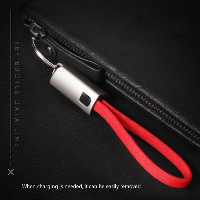 Buy New Portable Key Chain Usb Cable Mini Micro Charger Cable for ...
