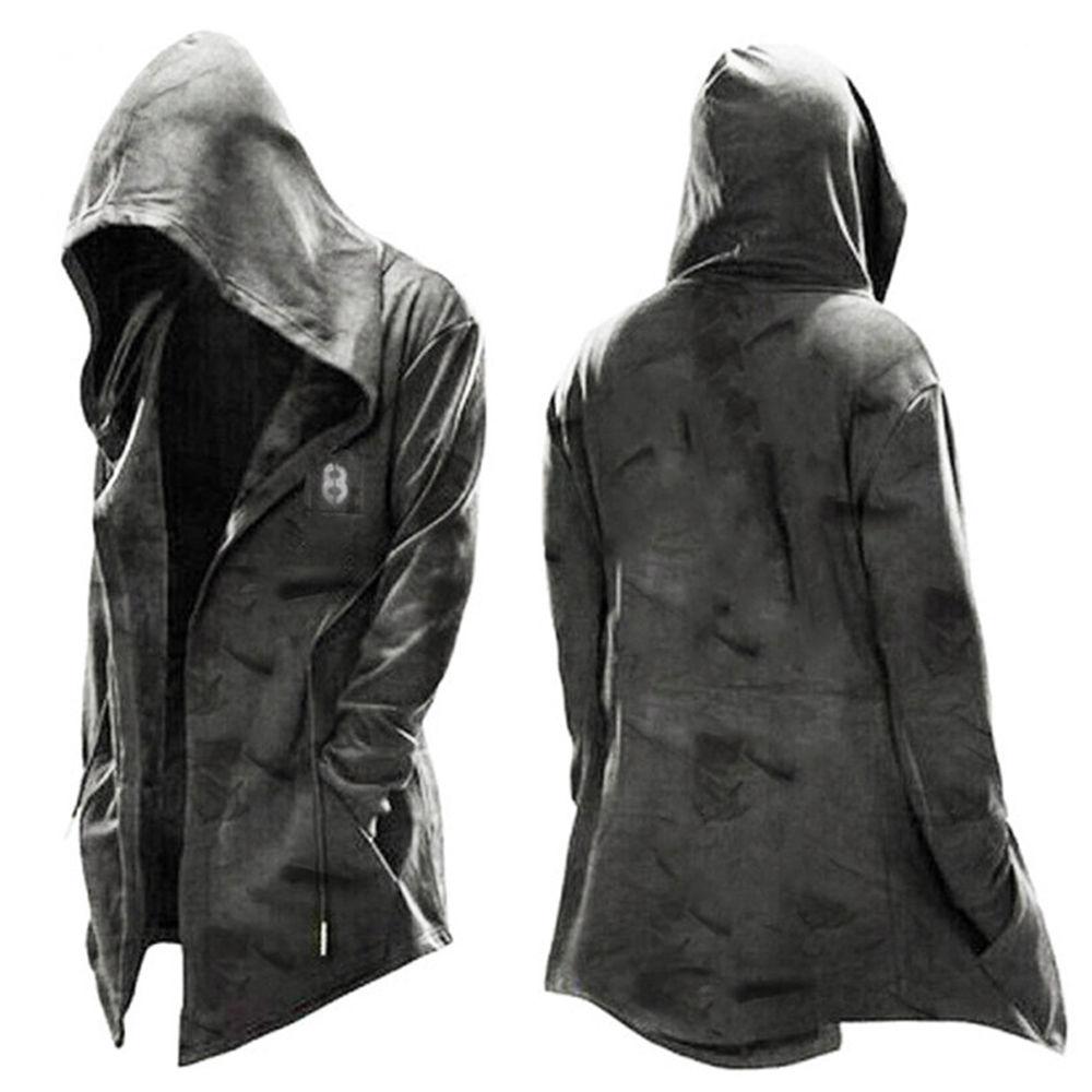 Cheap Mens Assassins Jacket Classic Assassin Cosplay Costume Long ...