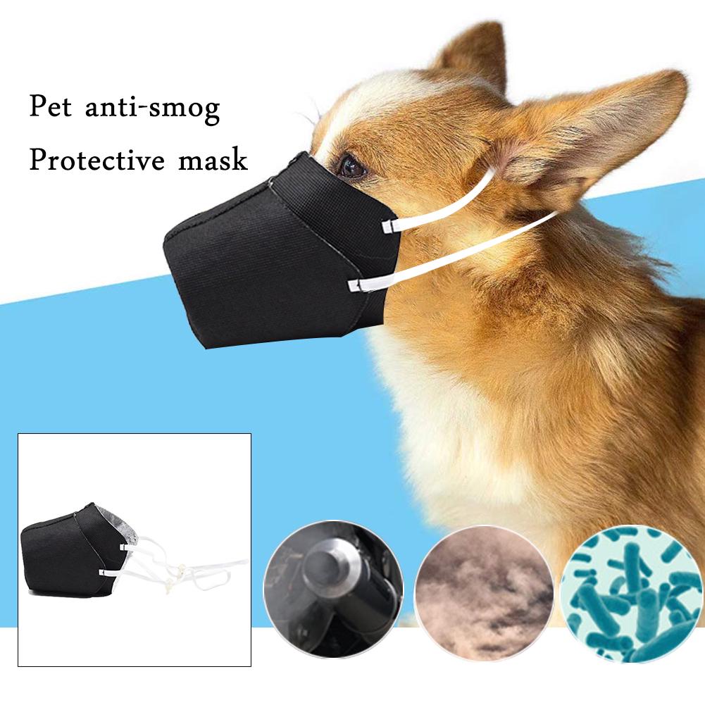 Buy 3PCS Pet Mask Anti-fog Non-woven Protective Mask for Dogs Mouth ...