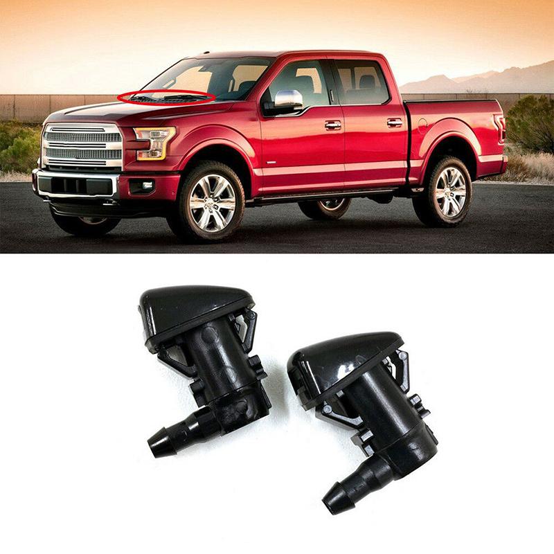 Buy 2pcs Black Car Auto BC3Z-17603-A Windshield Cleaning Nozzle For ...
